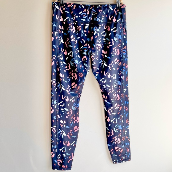 Avia | Pants & Jumpsuits | Avia Abstract Flower Print Multi Color ...